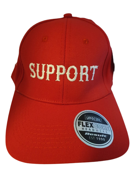 ORIGINAL 81 SUPPORT SHOP - Flexcore CAP Rot "SUPPORT 81 FTW"-in Weiß 3 ...